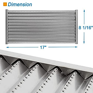 BBQration G466-2400-W1 17" Grill Emitter Replacement Parts for Charbroil TRU-Infrared 3-Burner 463242516 466242515 466242516 466242615 466242616 463243016 463355220 463342420 4463346017 463246018