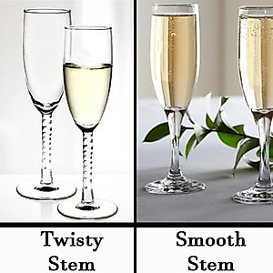 CHRISTMAS-STOCKINGS-by-STOCKINGFACTORY Mr and Mrs Champagne Wedding Glasses, Set of 2 Personalized Toasting Flutes, Engraved Mr and Mrs Wedding Toast Glass Flutes, Bride and Groom