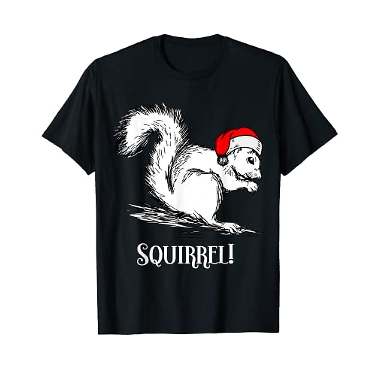 Squirrel Stocking Stuffer Funny for Christmas T-Shirt