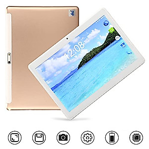 10.1 Inch HD Tablet 100-240V 3 Card Slots Design 2GB RAM 32GB ROM Dual SIM Dual Standby HD Tablet MT6753 Chip (US Plug)