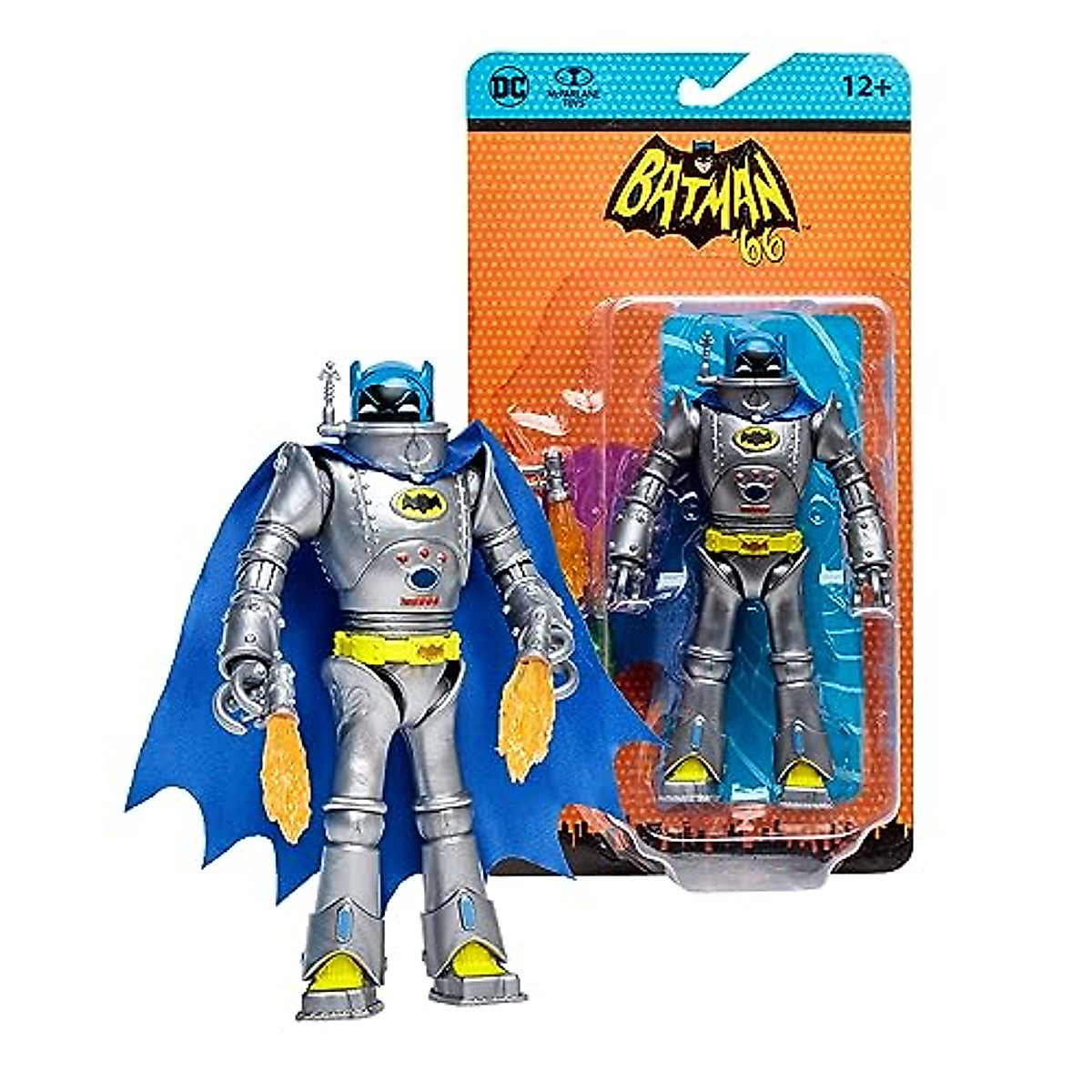 McFarlane Toys - DC Retro Robot Batman (Batman 66' Comic) 6in Action Figure