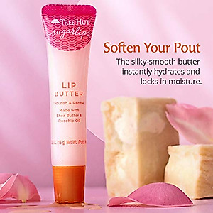 Tree Hut Sugarlips Lip Butter, 52 oz, Ultra Hydrating Lip Balm for Nourishing Essential Lip Care