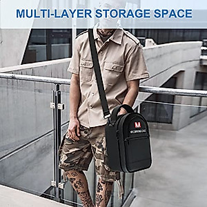 Skadell Hard Carrying Case Compatible with Meta/Oculus Quest 2, VR Headset with Elite Strap, Touch Controllers & Other Accessories, with Strap & Lens Protector, for Travel and Home Storage