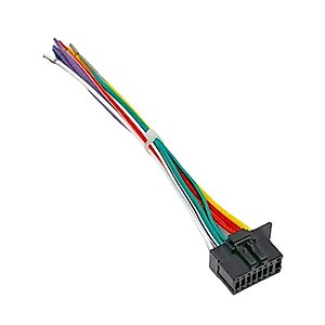 Wire Harness Replacement For Pioneer Select DEH -series Car Radio DEH-15UB DEH-4400HD DEH-7300BT DEH-80PRS DEH-S31BT DEH-S4000BT DEH-S4220BT DEH-X1710UB DEH-X4800BT DEH-X6600BT DEH-X6710BT DEH-X6800BT