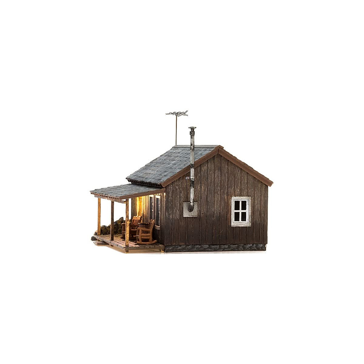 Woodland Scenics BR4955 N B/U Rustic Cabin