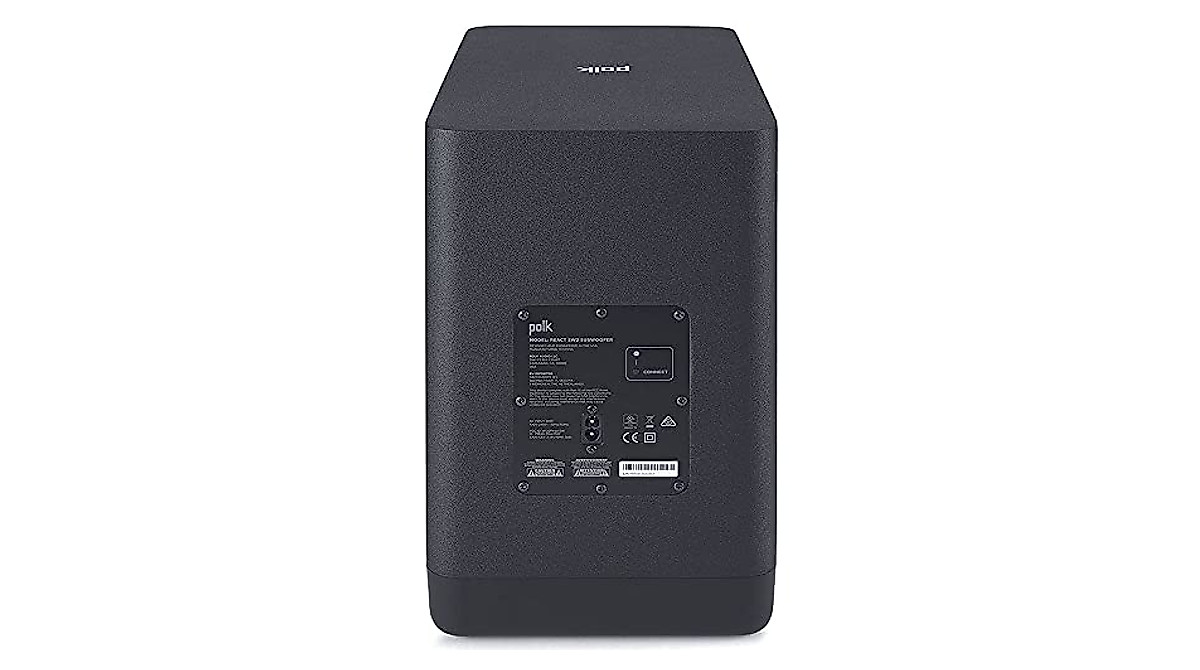 Polk Audio React 7" Wireless Subwoofer - Designed to Add Deep ...