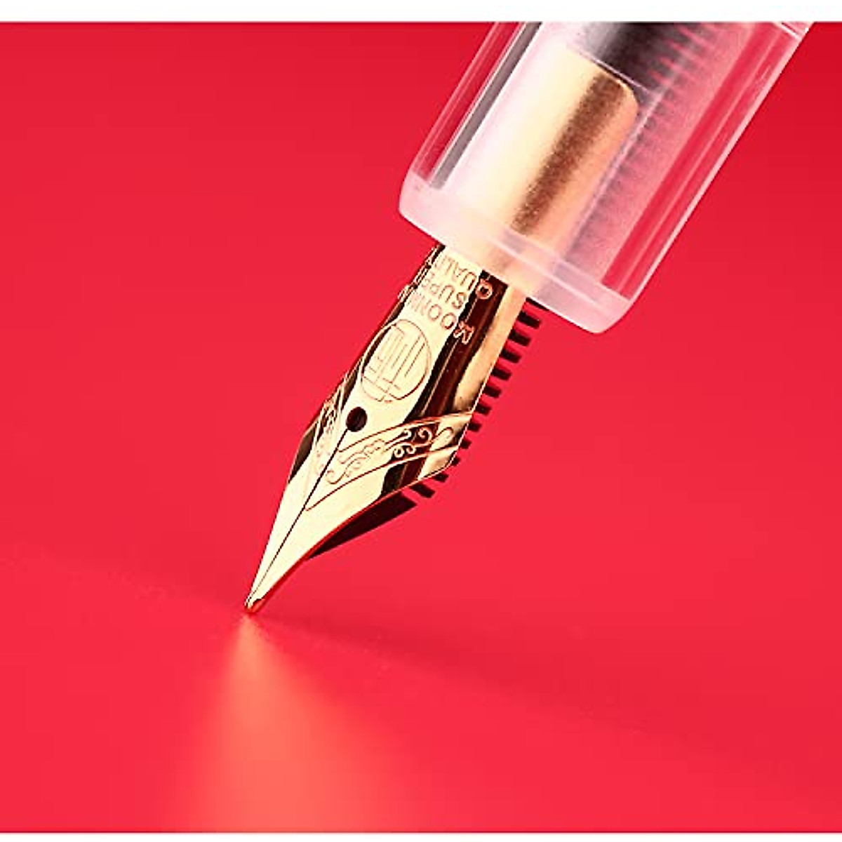 Majohn M2 Eye Dropper Fountain Pen, Large-Capacity Ink Storing, Fine Nib Writing Pen Set for Office/Business/Student/Signature