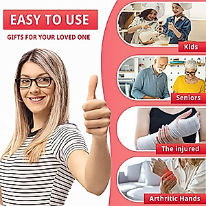 Electric Can Opener, Automatic Can opener, Safe Smooth No Sharp Edges Can Opener for Almost Size Cans, Best Gifts for Senior with Arthritis, Mothers Day Gifts