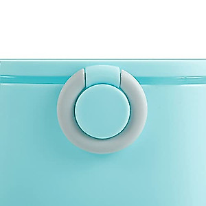 PandaEar Baby Infant Formula Dispensers Mixers| Portable Container Scoop Included| Travel Outdoor Activities (Blue)