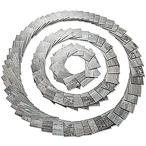 AULIGET 100 Piece Peel and Stick Backsplash PVC Tile, 3 Inch x 6 Inch Rustic Brick Stick on Tiles for Backsplash Kitchen, Bathroom, Laundry Room, Camper, Fireplace