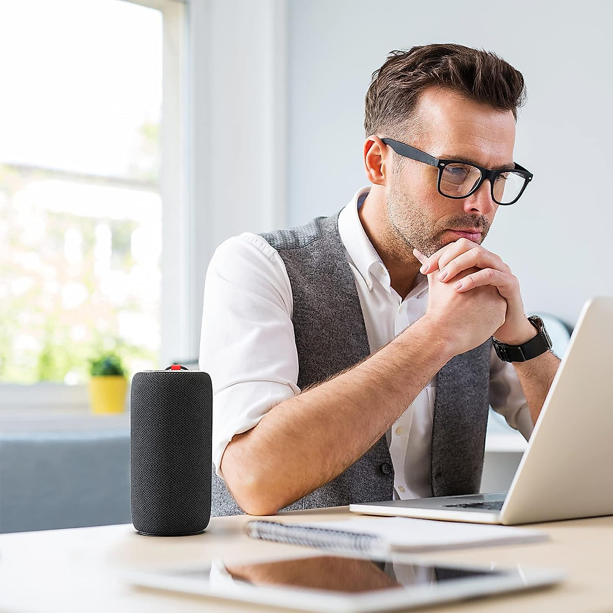 Monster S310 Bluetooth Speaker, Portable Bluetooth Speaker, 30W True Wireless Stereo Pairing Deliver Dynamic Sound, Waterproof Speaker, Bluetooth 5.2 Built-in Mic, 24H, for Family Outdoor