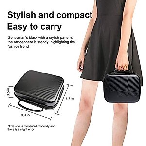 Bysameyee Original LCD Digital Microscope Carrying Case, Ultra Big Size Storage Bag Box for USB/WiFi/LCD Screen Handheld Portable Microscope Camera Endoscope Magnifier Pocket Microscope