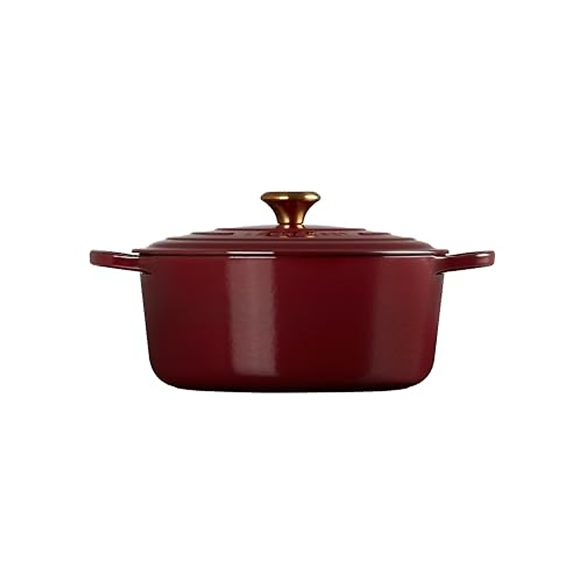 Le Creuset Enameled Cast Iron Signature Round Dutch Oven, 7.25 qt., Rhone