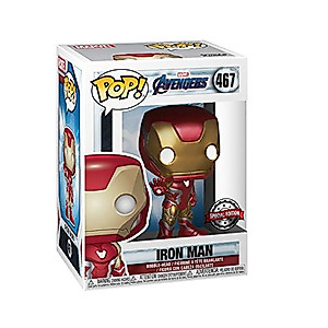 Funko Pop! Marvel Avengers: Endgame Iron Man Exclusive Vinyl Bobble-Head Figure