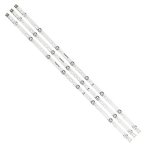WAHRE LED Bar(3) Fit for TCL 40FA3203 40FD2700 40FS3750 40FS3800 40FS3850 L40F3303B L40F3301B Thomson 40FA5405 TOT_40F3800_3X8_3030C-V1