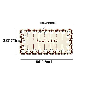 lovielf 12 Pack Embroidery Thread Organizer Cards, Embroidery Floss Organizer Holder Positions Cross Stitch Bobbin, Sewing Storage, Cardboard Floss Bobbins, Thread Keeper (12 pcs (Set A))