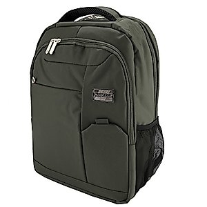 Green Laptop Backpack 15-inch Anti-Theft Made for Lenovo IdeaPad, ThinkPad, ChromeBook, Legion, ThinkBook, Creator, Yoga