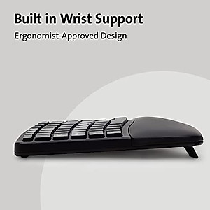 Kensington Pro Fit Ergonomic Wireless Keyboard - Black (K75401US)