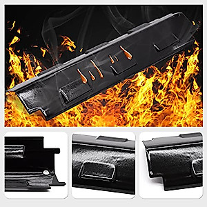 BBQ-Element Replacement Parts for Charbroil 461442114 463441312 463441514 463440109 and Other Grill Models, Heat Plate Shield, Burner Tubes and Crossover Tube Replacement for Char-Broil 463440109