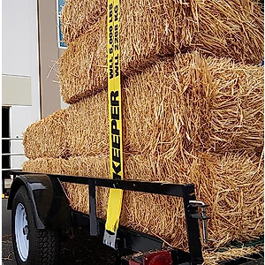 Keeper - 4" x 40’ Winch Strap With Flat Hook - 5,000 lbs. Working Load Limit And 15,000 lbs. Break Strength