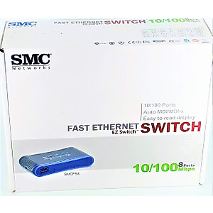 SMC Networks SMCFS8 10/100Mbps Unmanaged 8-Port Compact Switches