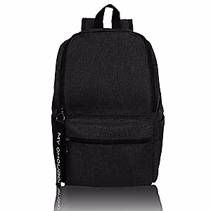 OMOUBOI Casual Daypacks Superbreak Backpack Laptop Backpack for Women & Men Fits Tourism School Business (Black)