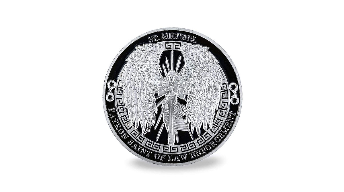 Saint Michael Law Enforcement Challenge Coin for Officers