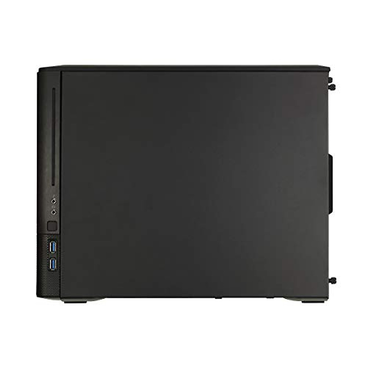 Fractal Design Node 804 - Black - Cube Compact Computer Case - mATX - High Airflow - Modular Interior - 3X Fractal Design Silent R2 120mm Fans Included - USB 3.0 -Window Side Panel