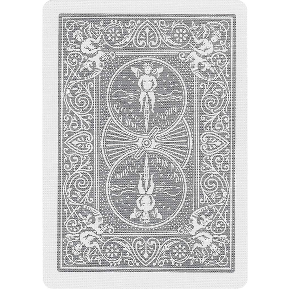 Bicycle Rider Back Silver Deck