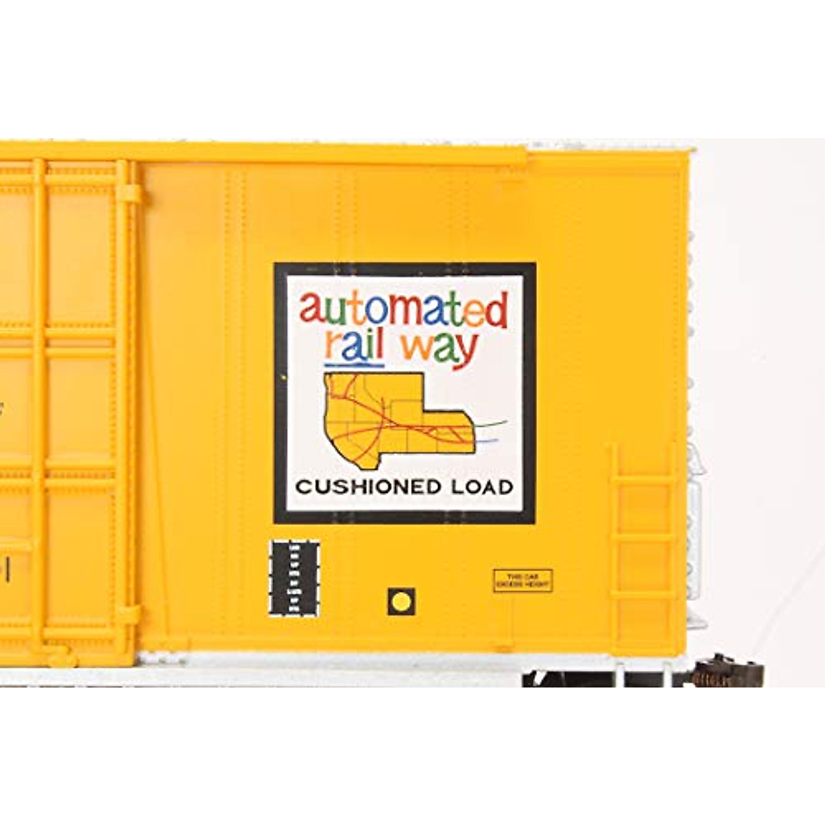 Bachmann Trains - High-Cube Box Car with Sliding Door - Union Pacific® - HO Scale Silver