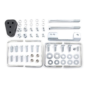 CURT 60659 Under-Bed Gooseneck Installation Brackets, Fits Select Dodge Ram 1500