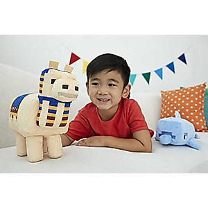 Minecraft Basic Llama Plush, Video-Game Character Soft Doll, Collectible Toy Gift for Ages 3 Years & Older