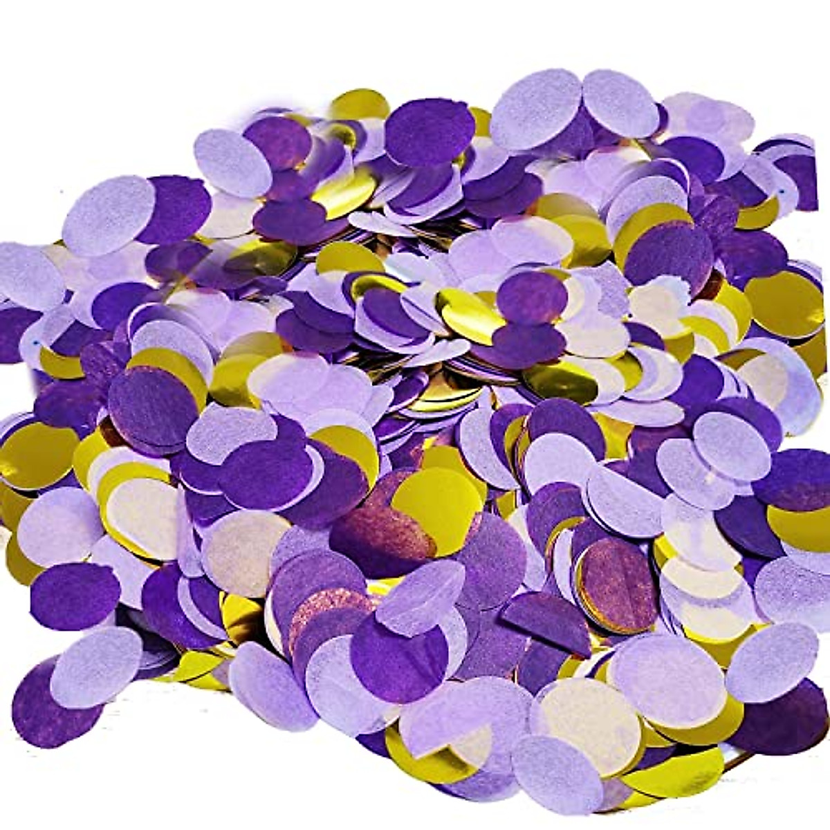 Purple Gold Confetti/Purple Gold Table Decorations/Purple Gold Party Decorations, Purple Gold Baby Shower/Purple Gold Birthday Decorations/NYU Graduation Party Decorations Purple 2023