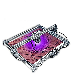LOYALHEARTDY Desktop Engraving Machine, 3000MW 65x50cm DIY Engraving Cutting Machine Engraver Printer Desktop