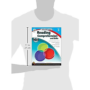 Carson-Dellosa Kelley Wingate Series Reading Comprehension and Skills Book - Common Core Edition, Grade 3, Ages 8 - 9