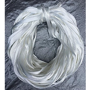 Mule Tape 3/4" 2500Lb 100ft Polyester Rope Pull String Strong Rope Conduit Electrical Wire Cable Pull Poly Tape Rope Poly Pull Line Flat Rope Polyester Webbing Wire Pulling Rope Conduit Pull String
