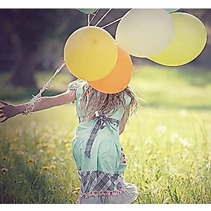 Set of 100 Black Duck Brand Balloons – 12 Inch Latex/Rubber– Assorted Colors Red-Blue-Green-Purple-Orange-Yellow-White Balloons