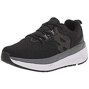 Propét Women's Ultra Athletic Sneakers, Black/Grey, 11 Medium US