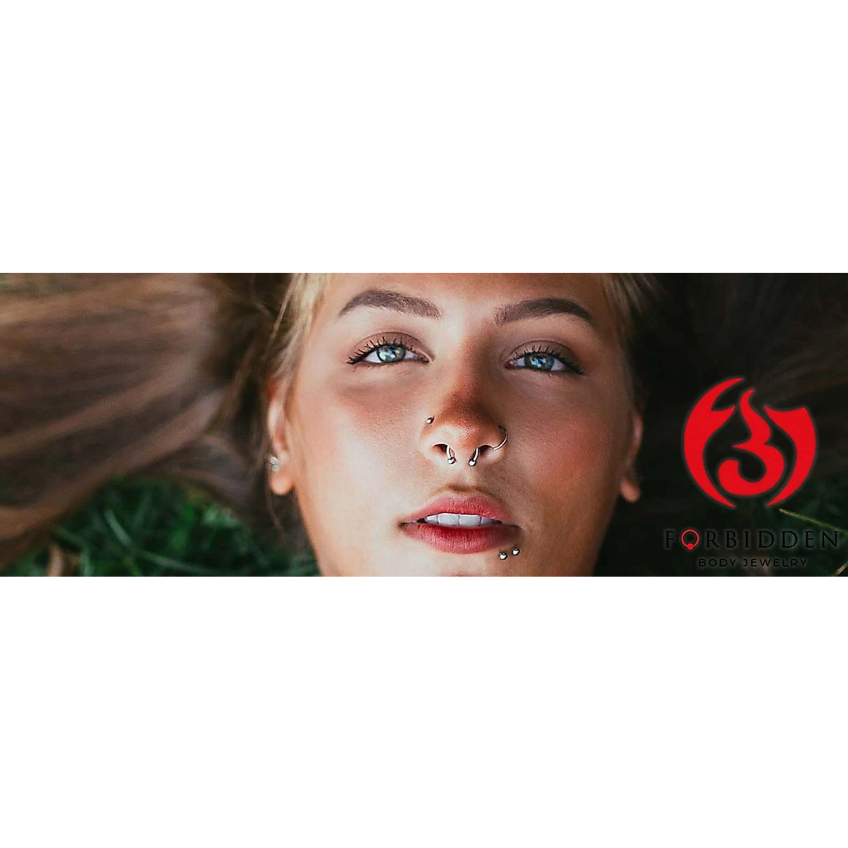 Forbidden Body Jewelry 16g 10mm Internally Threaded Titanium Straight Barbell Body Piercing, 3mm Balls