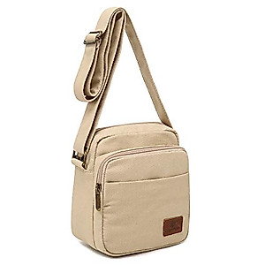 Small mini Hippie Crossbody Bag Top Zip Cotton Sling Bag Jacquard cloth Handmade Bags (off-white)