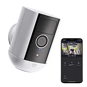 Geeni Freebird Wireless Indoor Outdoor WiFi Security Camera - 1080P Night Vision, Waterproof, Motion Detection, 2-Way Audio, Rechargeable Battery-Powered, Works with Alexa and Google
