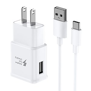 Samsung Charger Fast Charging USB Type C Cable 6ft for Android Samsung Galaxy S10/S10e/S10Plus/S9/S9Plus/S8/S8Plus/A51/A52/A53/Note20/Note10/Note9/Note8/S20/S20+/S21/S21+/S22Ultra/S23/S23Ultra/S23+
