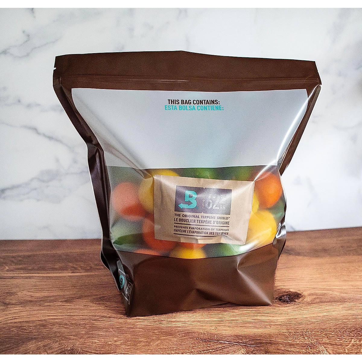 Boveda Fresh Bag – 62% RH Size 67 Included - For Curing & Storing Up to 1 Pound (16 Oz) – 1 Large Zip Lock Storage Bag with 2-Way Humidity Control Pack