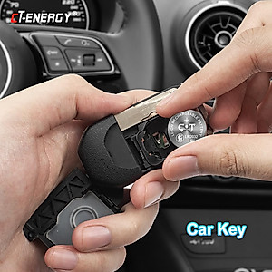 USB Li-Ion Coin Button Cells Charger with 2pcs of Rechargeable 2032 Battery Widely Charge LIR2032,LIR2016 and LIR2025