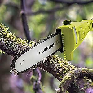 Sun Joe 24V-GTS4004-XT 24V IONMAX Blower,Hedge Trimmer & 8-in Pole Saw Kit w/2x24V 2.0-Ah Batt, Charger & Pole
