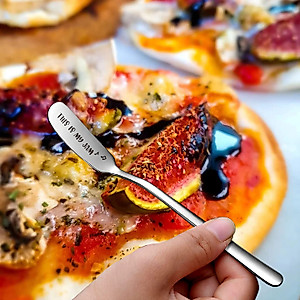 LRUIOMVE This is My Jam Stainless Steel Engraved Butter and Jam Knife, Butter Spreader for Toast and Bread, Breakfast Spreads, Cheese and Jam Gift for Jam Lovers