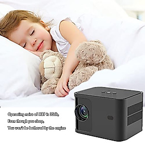 WiFi Projector Laptop Outdoor Projector PC Native 1080P 300ANSI 30’’-150’’ Picture Mini Portable Projector ElectricFocus Compatible with Android,iOS, TV Stick,iPhone ,PS5,PC,Laptop,Tablet -H89