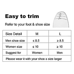 Furlove Medical AFO Foot Drop Brace Ankle Foot Orthosis - AFO Drop Foot Orthosis for Men & Women Stroke, MS, Hemiplegia Foot Drop, assist Walking Easier and Better (Medium, Left)