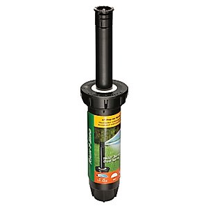 Rain Bird 1804HDS Professional Dual Spray Pop-Up Sprinkler, 180° Half Circle Pattern, 8' - 15' Spray Distance, 4" Pop-up Height