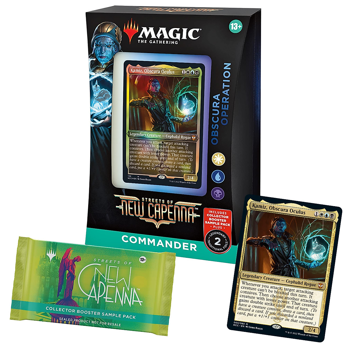 Magic: The Gathering Streets of New Capenna 5 Commander Deck Bundle – Includes 1 Obscura Operation, 1 Maestros Massacre, 1 Riveteers Rampage, 1 Cabaretti Cacophony, 1 Bedecked Brokers